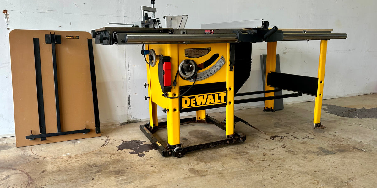 Newest Addition to the Shop DeWalt DW746 Table Saw Wood Flippers