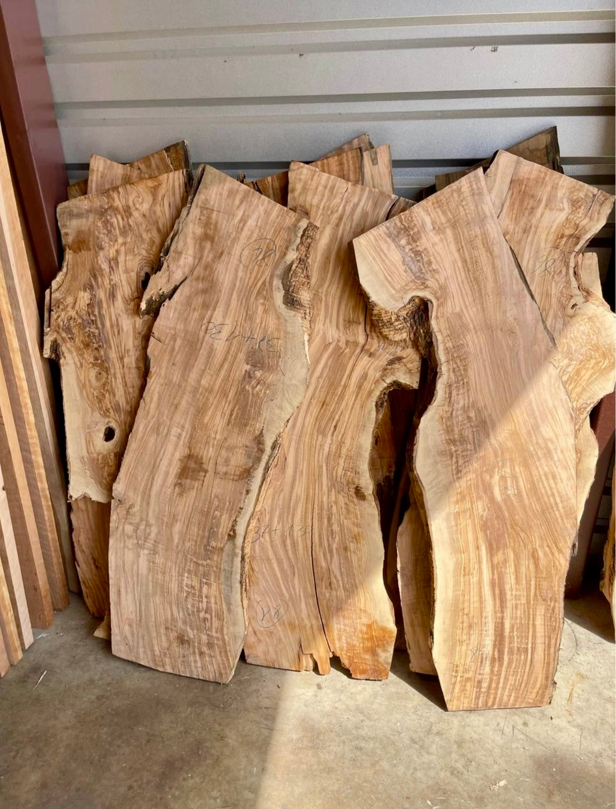 Live Edge Olive Wood — Wood Flippers